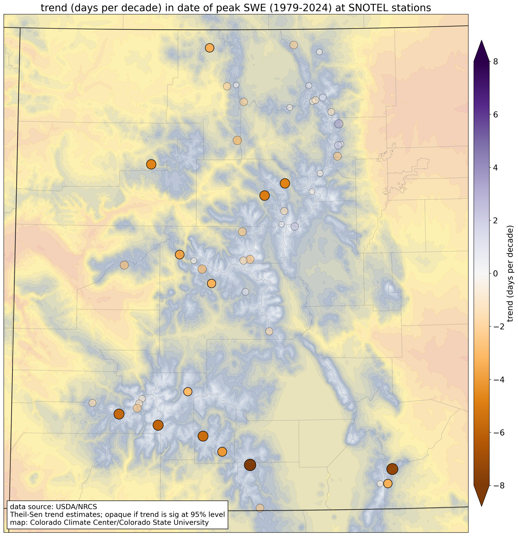 No good news in the snowpack and water supply numbers - Colorado ...